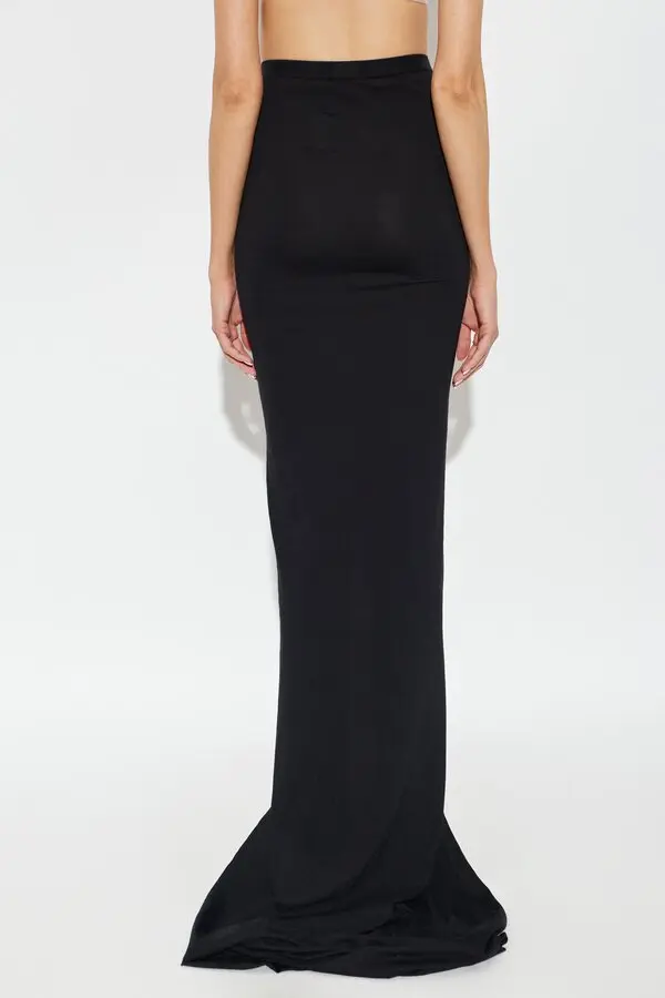 Rick Owens Long Skirt With Slit