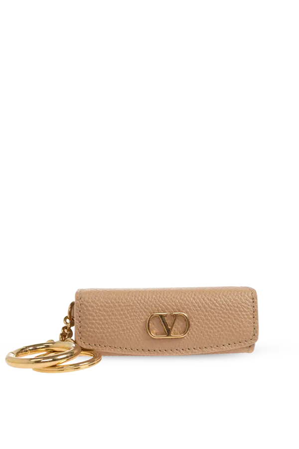 Valentino Garavani Leather Lipstick Case