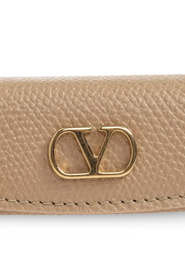 Valentino Garavani Leather Lipstick Case