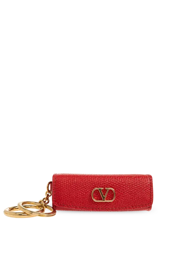 Valentino Garavani Leather Lipstick Case