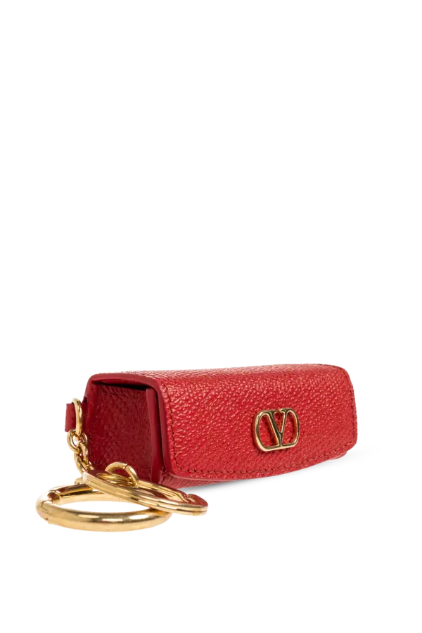 Valentino Garavani Leather Lipstick Case