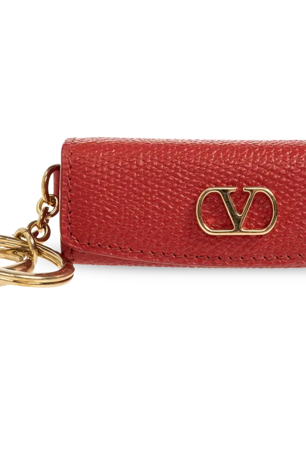 Valentino Garavani Leather Lipstick Case