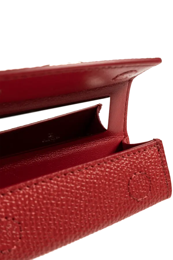 Valentino Garavani Leather Lipstick Case - Red