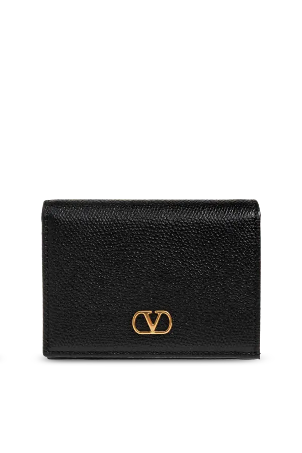 Valentino Garavani Leather Wallet With Logo