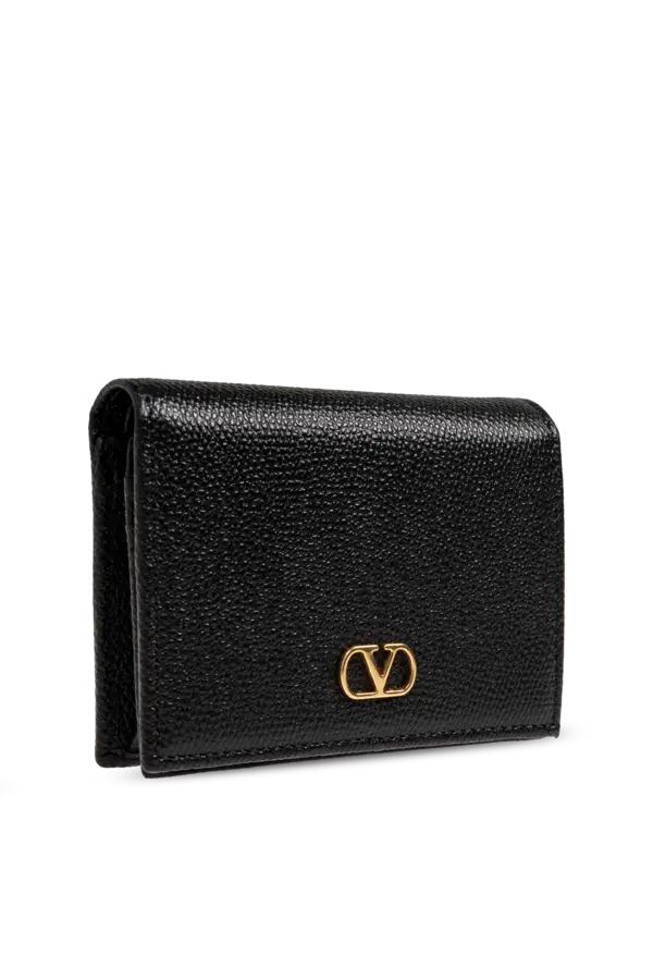 Valentino Garavani Leather Wallet With Logo