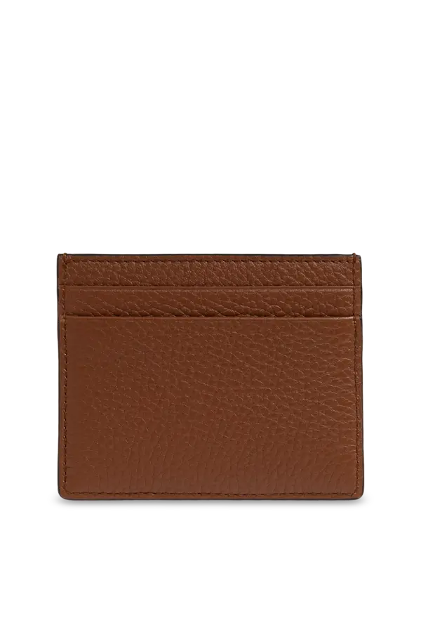 Valentino Garavani Leather Cardholder With Studs