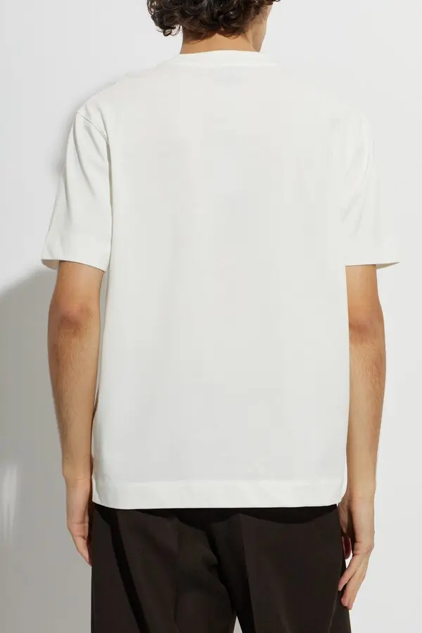 Emporio Armani T-shirt With Embroidered Logo