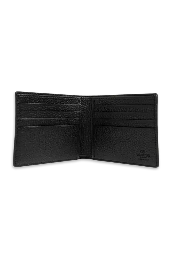 Valentino Garavani Leather Wallet With Studs