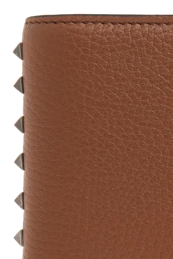 Valentino Garavani Leather Wallet With Studs