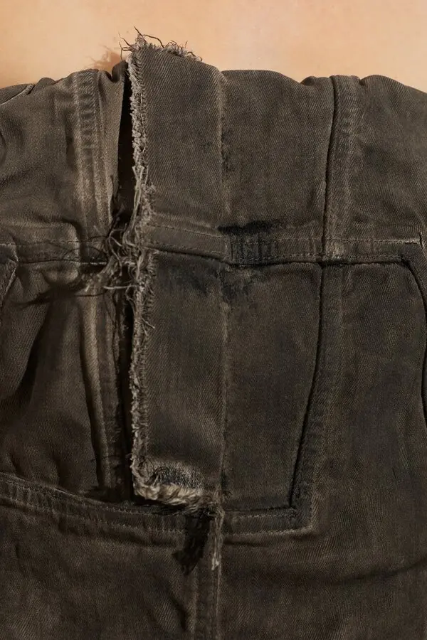 Rick Owens Top With Bare Shoulders And Decorative Strap