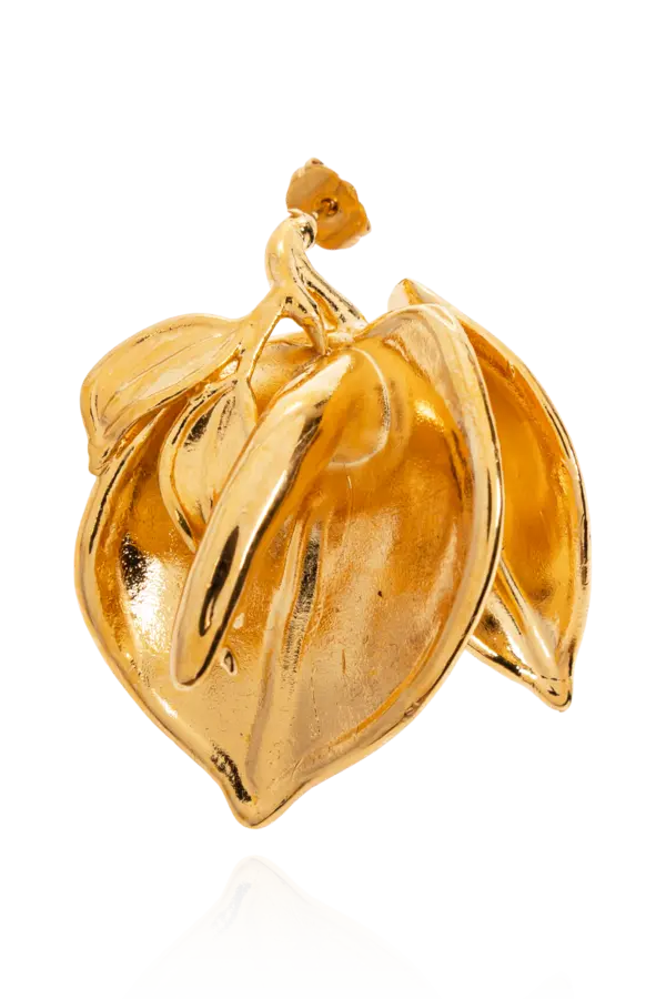 Moschino Brass Earrings