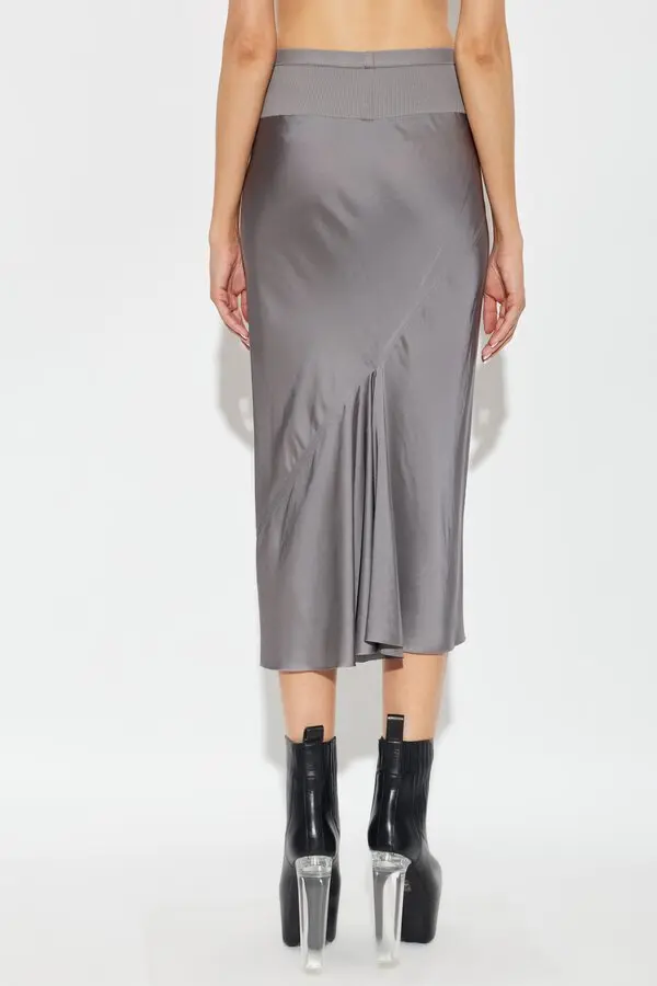 Rick Owens Skirt With Elastic Waistband