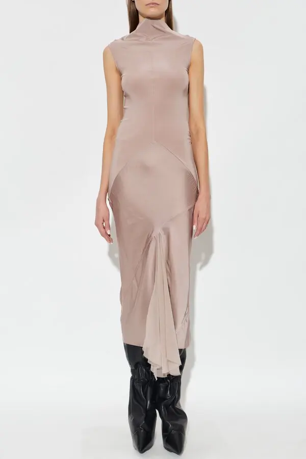 Rick Owens Dress Made From Combined Fabrics