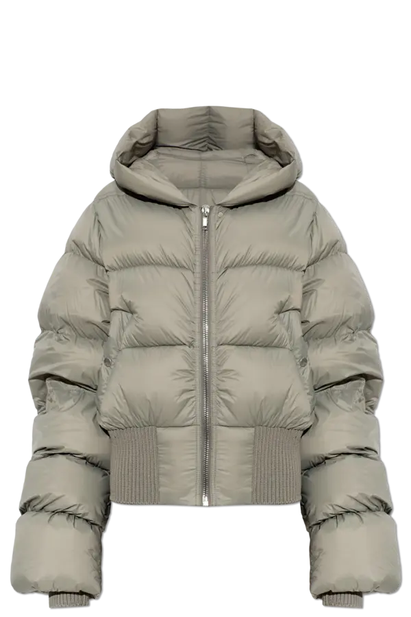 Rick Owens Puffer Jacket With Hood