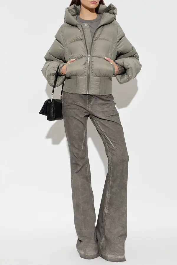 Rick Owens Puffer Jacket With Hood