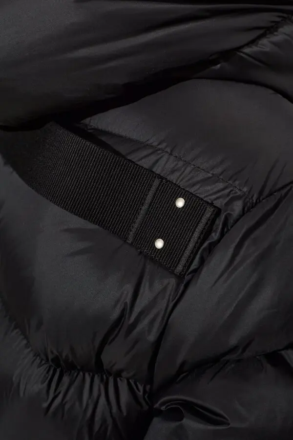 Rick Owens Quilted Jacket With Hood