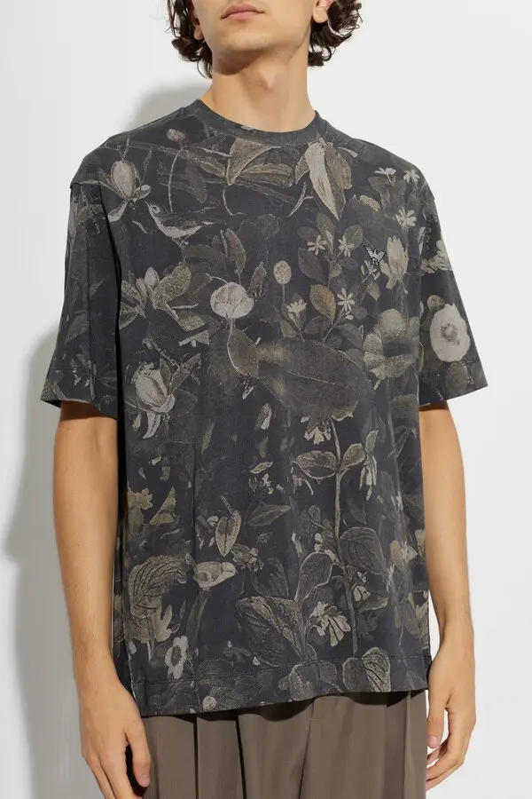 Emporio Armani T-shirt With Floral Motif