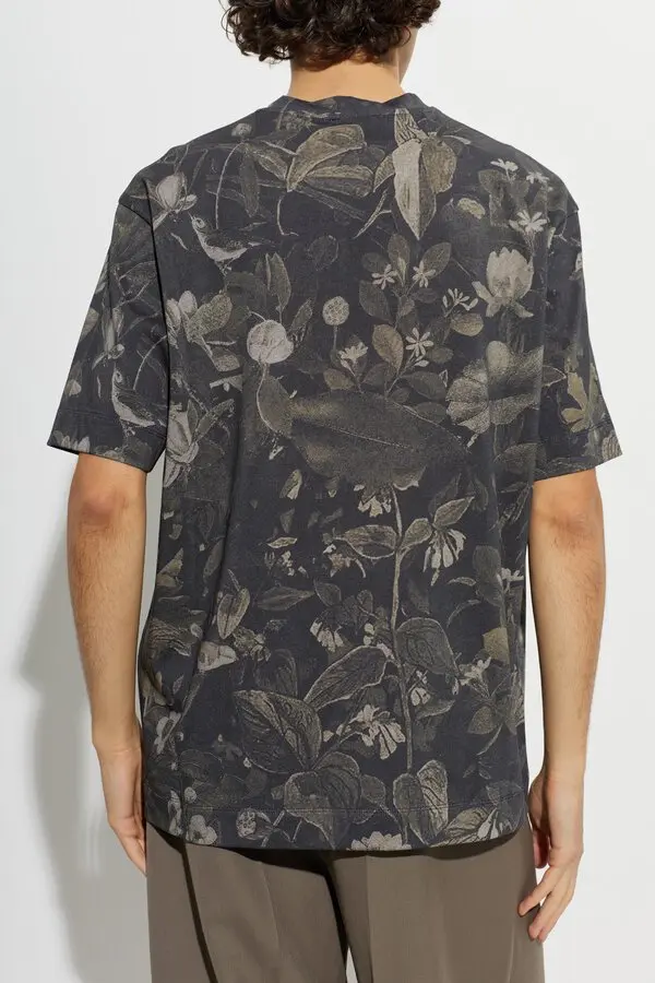 Emporio Armani T-shirt With Floral Motif