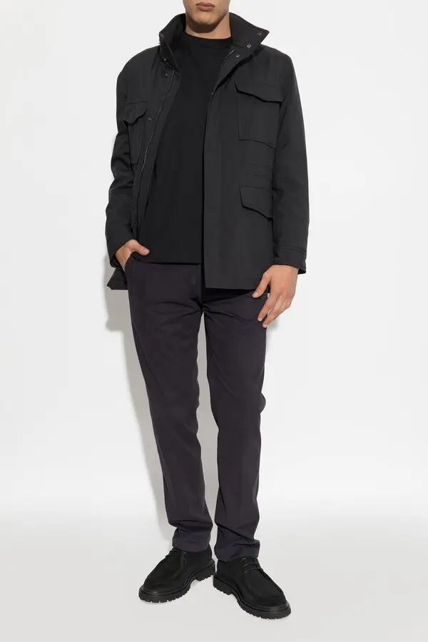 Brioni T-shirt With Embroidered Logo