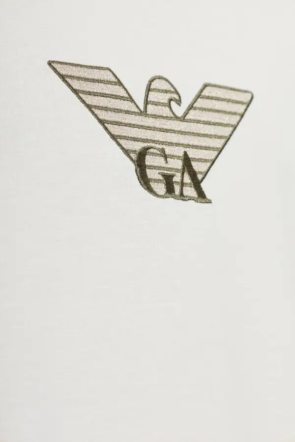 Emporio Armani T-shirt With Embroidered Logo
