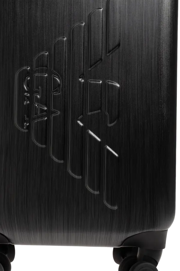 Emporio Armani Suitcase With Embossed Logo