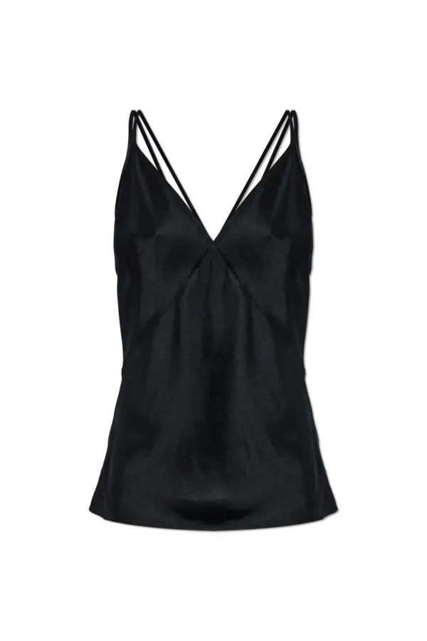 ANINE BING Top 'blanca - Black
