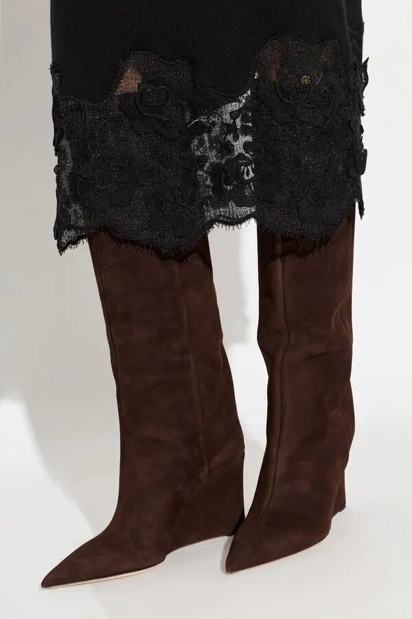 JIMMY CHOO Wedge Heel Boots ‘blake