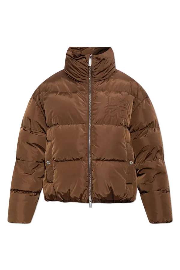 Dsquared2 Quilted Jacket With Stand-up Collar