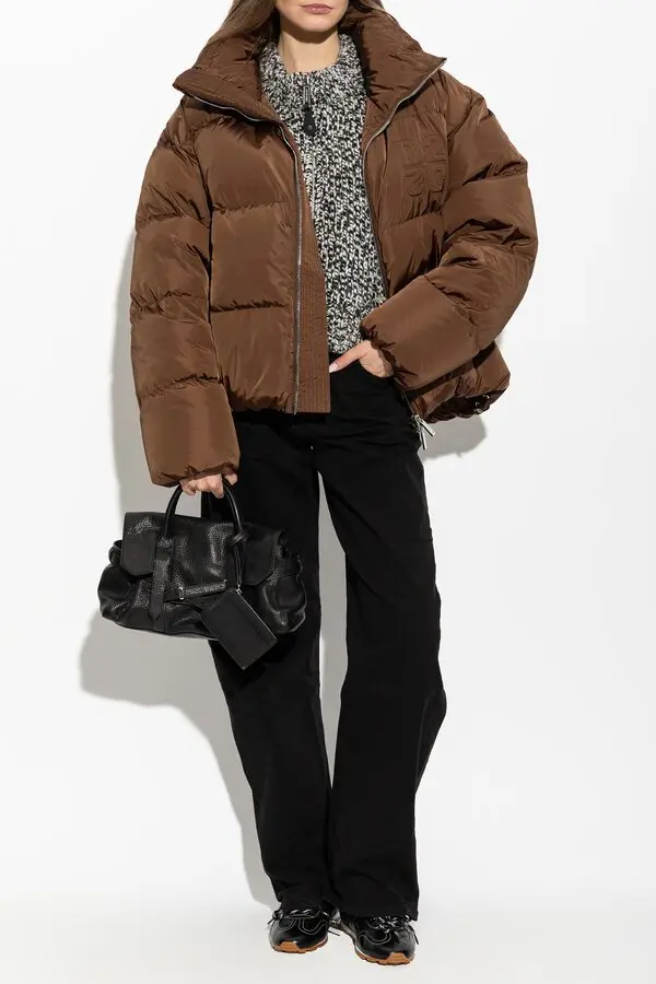 Dsquared2 Quilted Jacket With Stand-up Collar