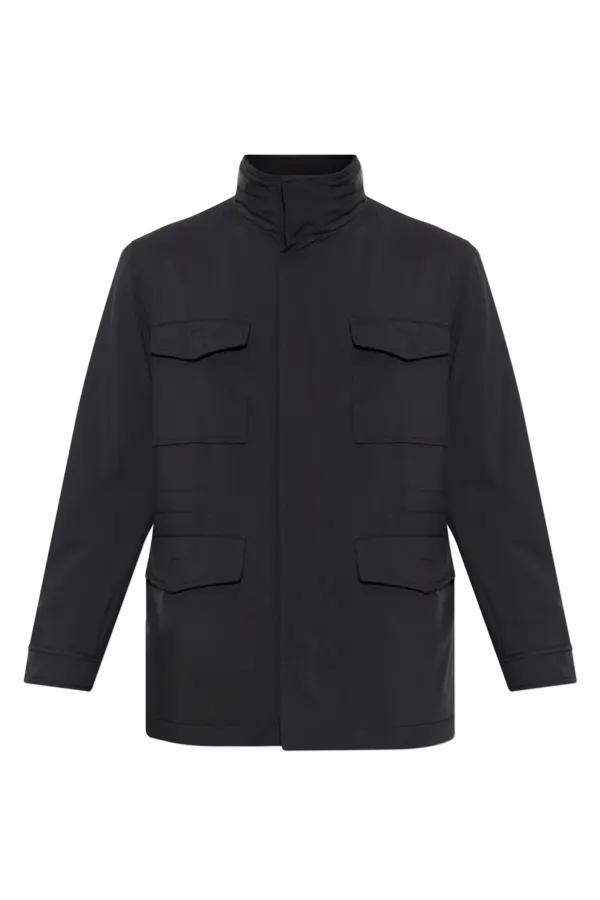 Brioni Jacket With Stand-up Collar