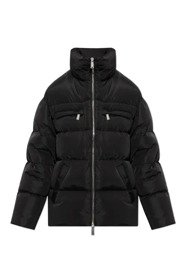 Dsquared2 Quilted Jacket With A Stand-up Collar