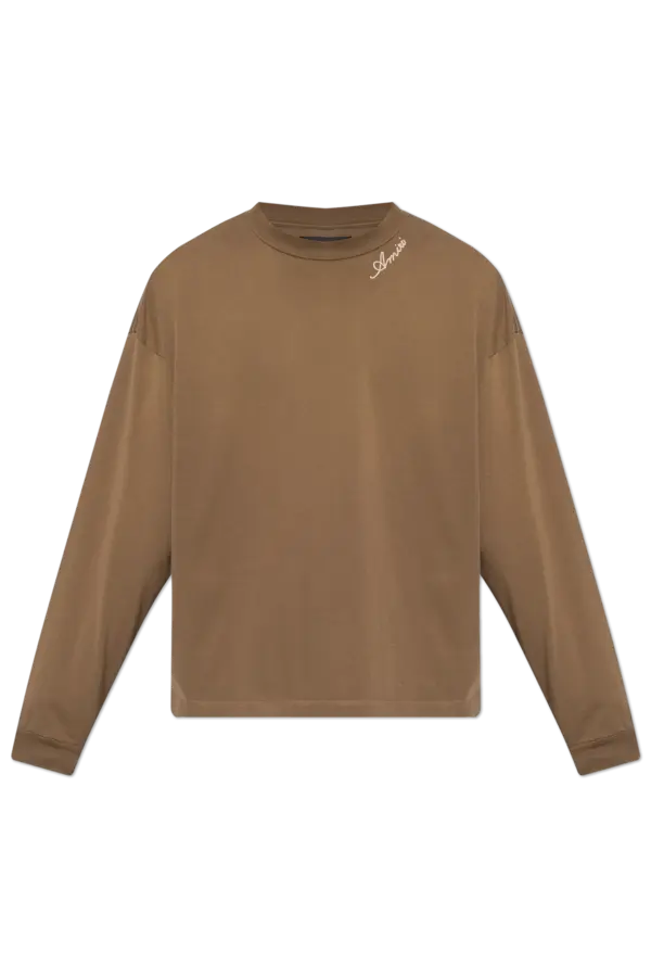 Amiri Long-sleeve T-shirt - Brown