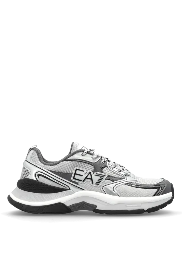 EA7 Logo Sneakers - Grey