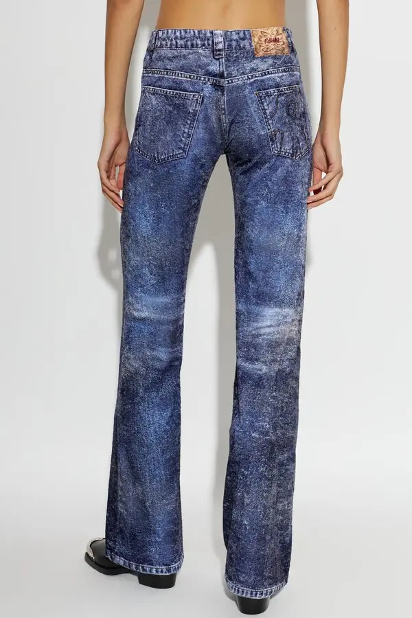 AVAVAV Wide-leg Trousers - Navy Blue