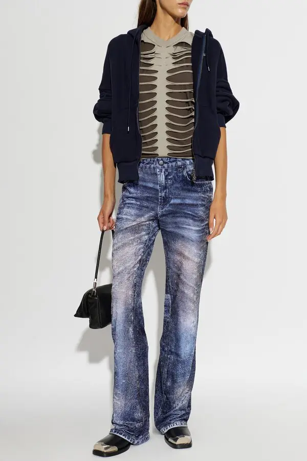 AVAVAV Top With Decorative Slits