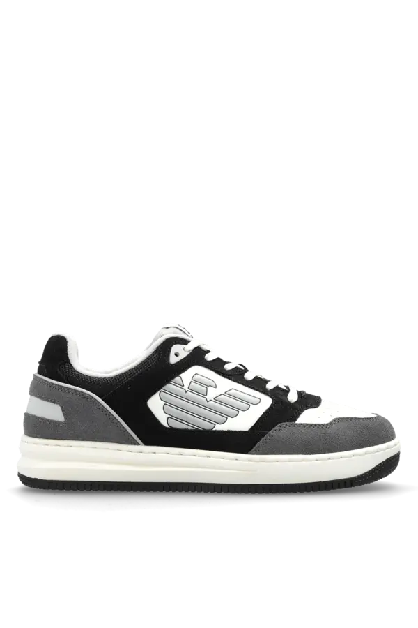 EA7 Logo Sneakers - White