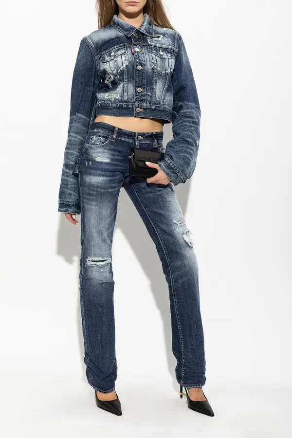 Dsquared2 Vintage-effect Jeans