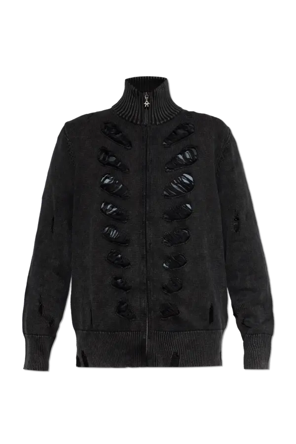 AVAVAV Vintage Effect Cardigan - Black