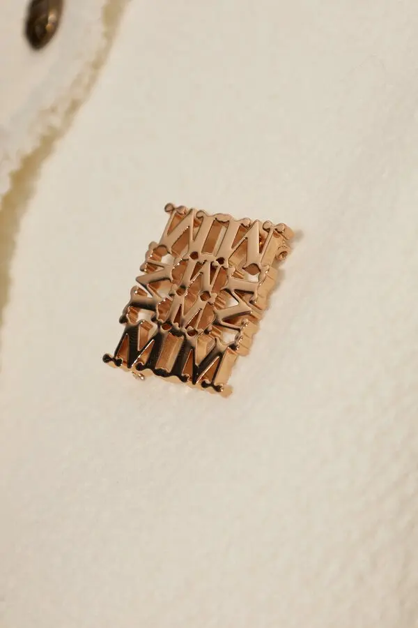 Max Mara Brooch With Logo