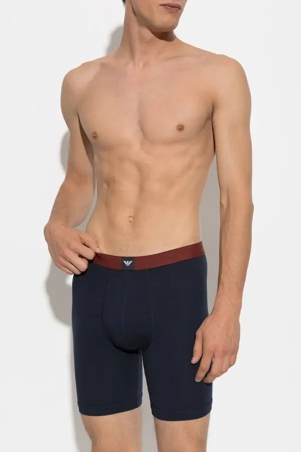 Emporio Armani Three-pack Of Cotton Boxers