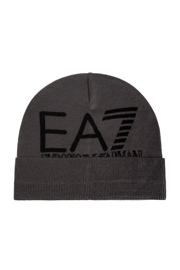 EA7 Logo Beanie