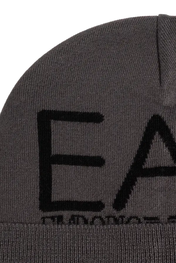 EA7 Logo Beanie