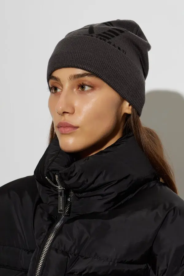 EA7 Logo Beanie