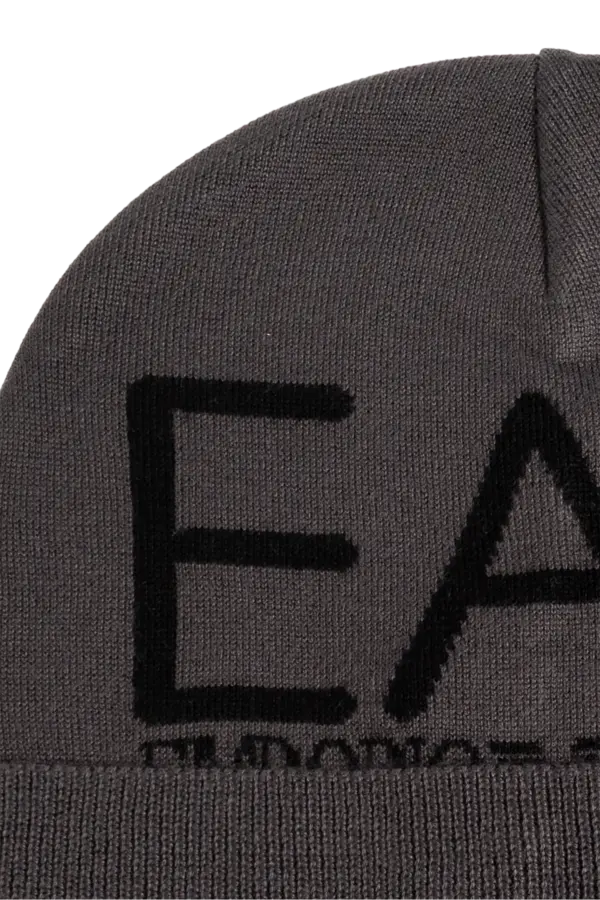 EA7 Logo Beanie
