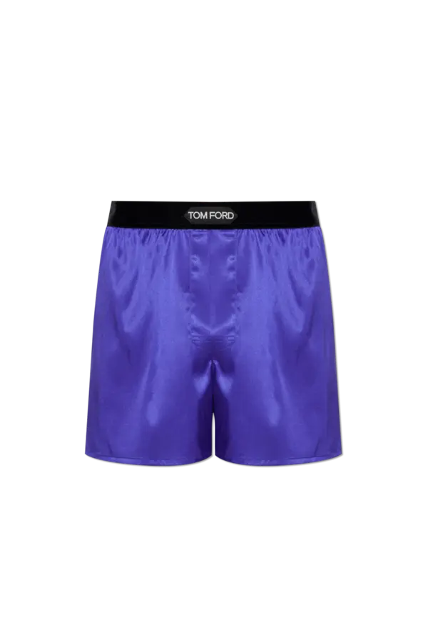 TOM FORD Silk Boxers - Purple
