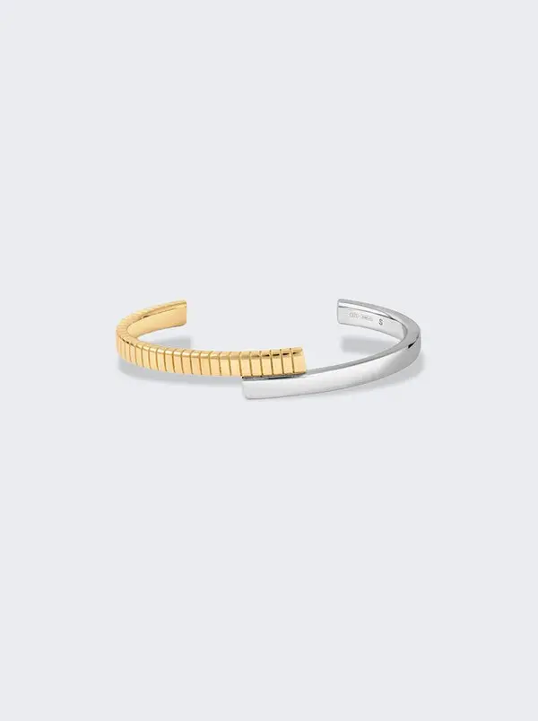 IVI Joia Twist Cuff Bracelet Silver And