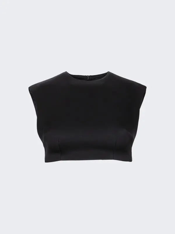 David Koma Sleeveless Crop Top