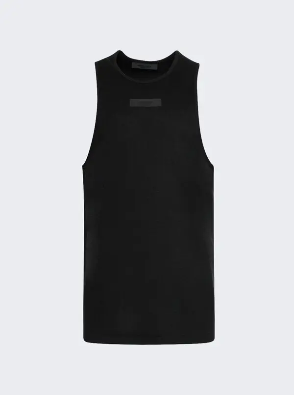 Fear Of God Ribbed Knit Tank Top - Black