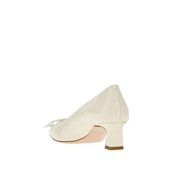 ROGER VIVIER Patent Leather Pumps - White