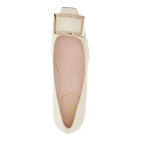 ROGER VIVIER Patent Leather Pumps - White